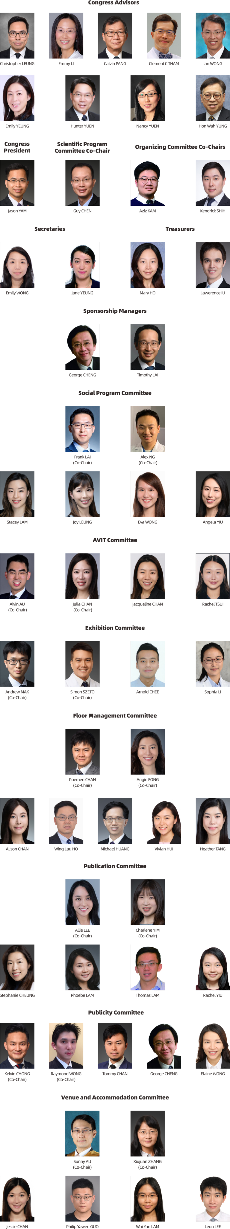 Organizing Committee – APAO® 2026