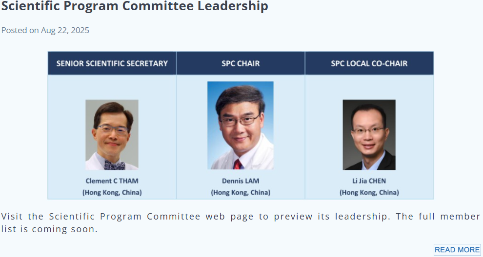 APAO® 2026 – The 41st Asia-Pacific Academy of Ophthalmology Congress